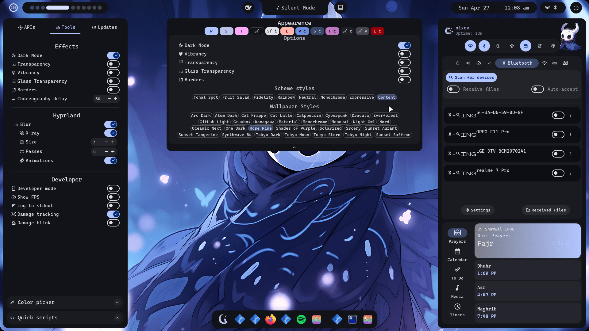 HyprLuna | Modern Hyprland Configuration